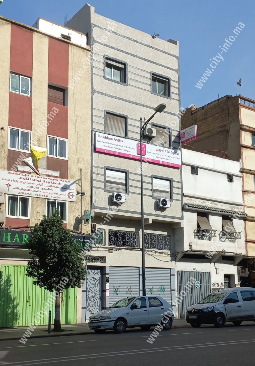Avenue Reda Gdira - le bâtiment à Casablanca, Maroc - CityInfo