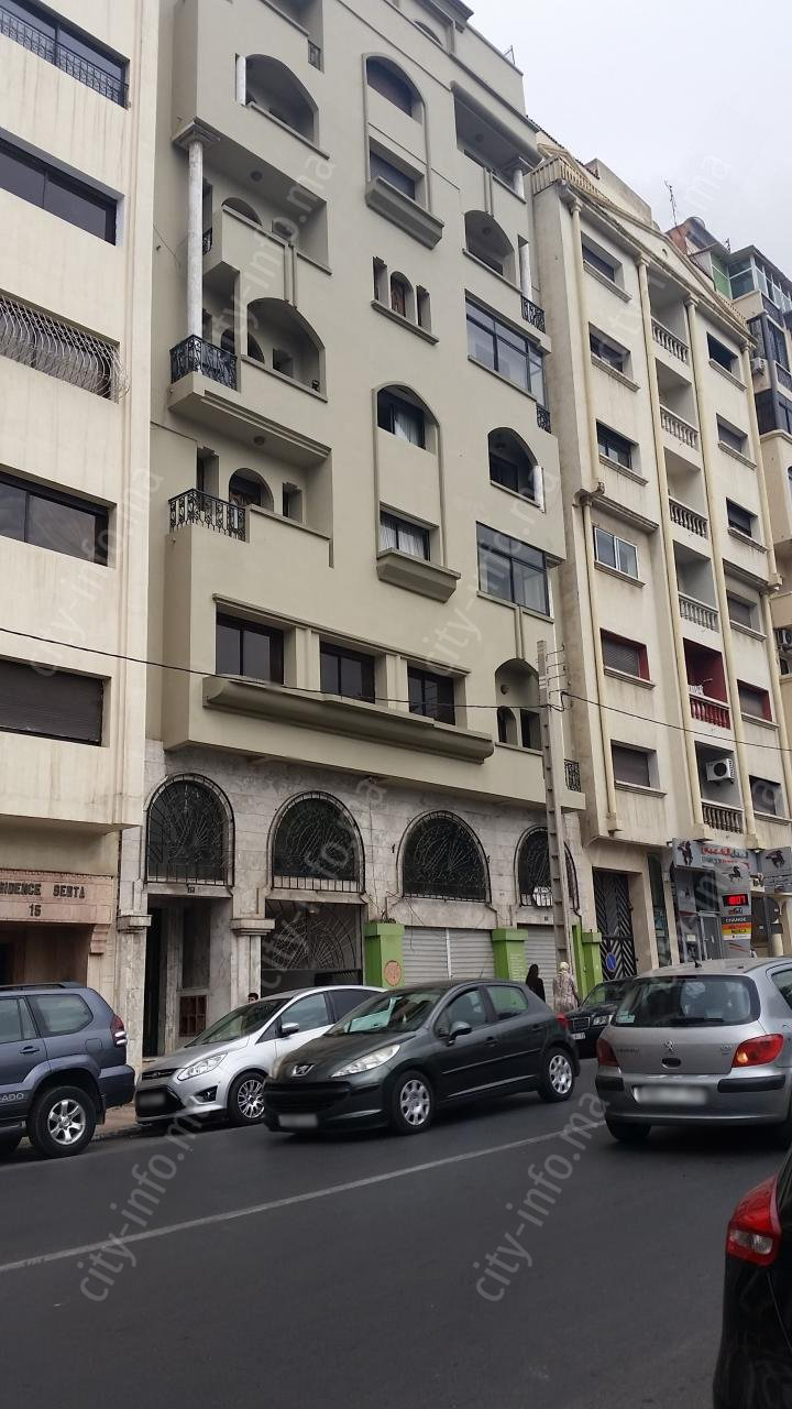 17, Rue de Sebta - le bâtiment à Casablanca, Maroc - CityInfo